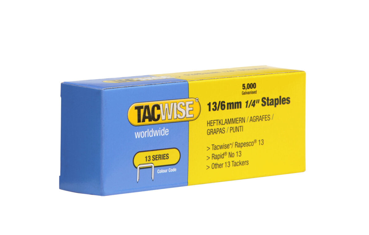 Tacwise Type 13 Galvanised Staples – Solent Products