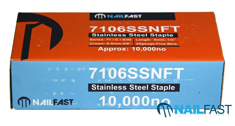 71 Series Stainless Steel 4mm - 14mm Upholstery Staples – Solent Products